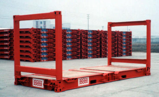 Contenedores de plataforma -flat rack- España